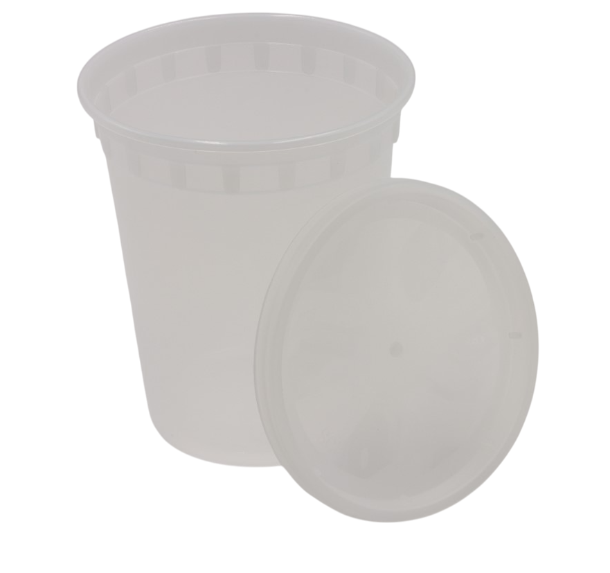 RitePak - 16oz Heavy Duty Deli Container Combo, 240/Cs - DI16C – Rite ...